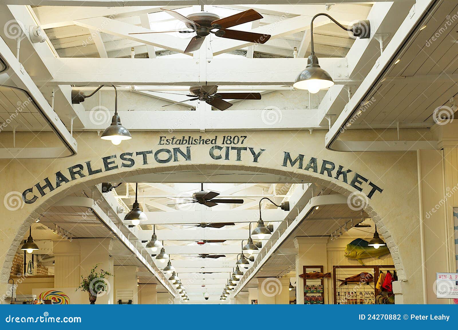 Charleston City Market editorial photography. Image of city - 24270882