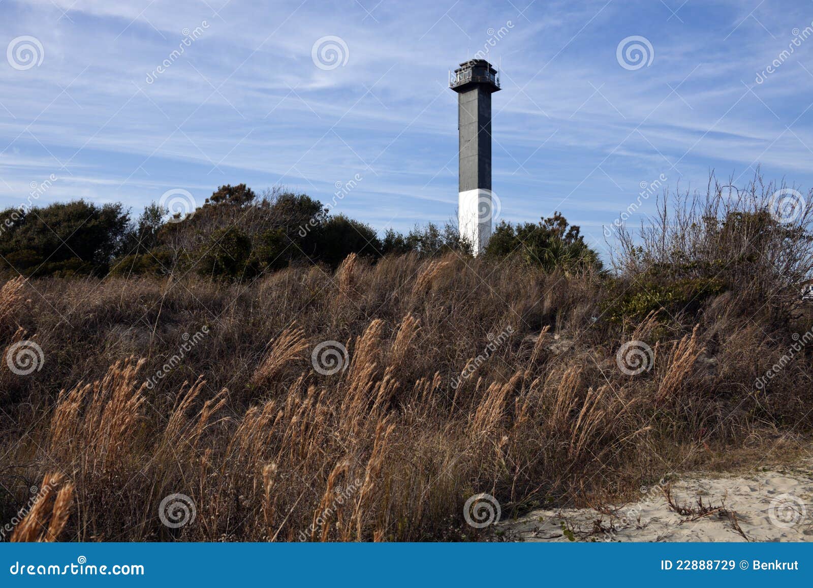 Charleston lighthouse stock image. Image of architecture - 22888729