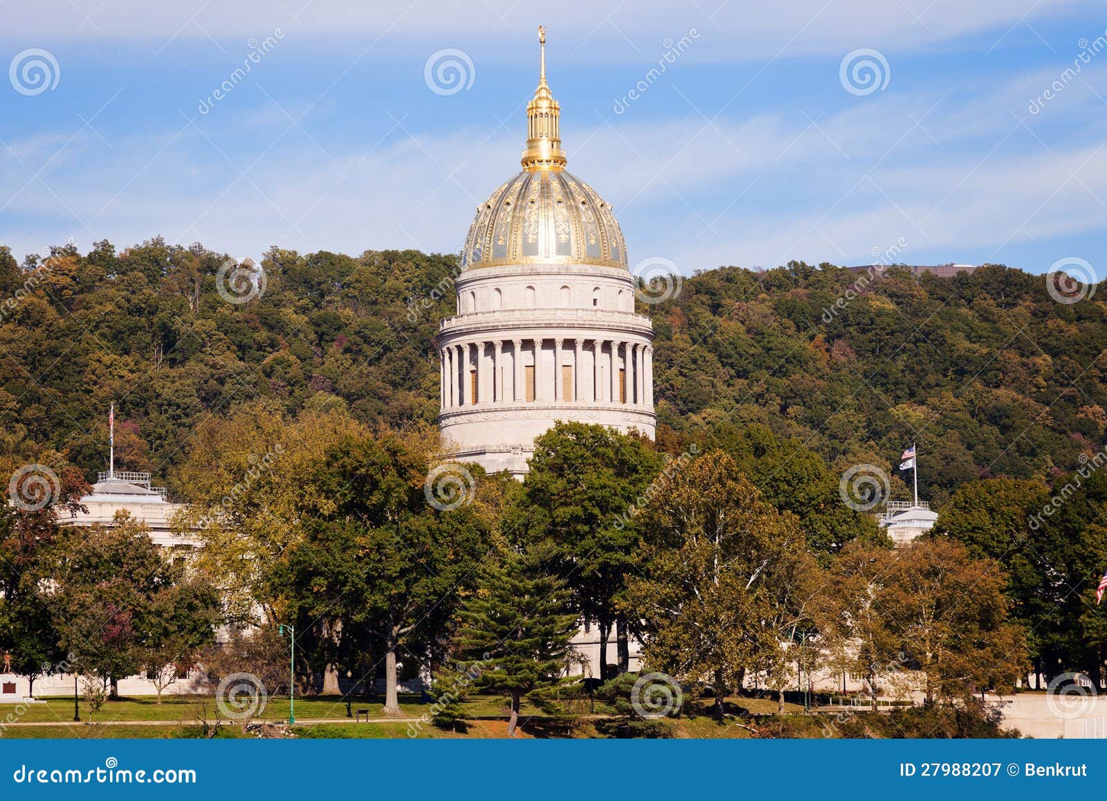 Charleston - State Capitol Building Stock Image - Image of dome, style ...