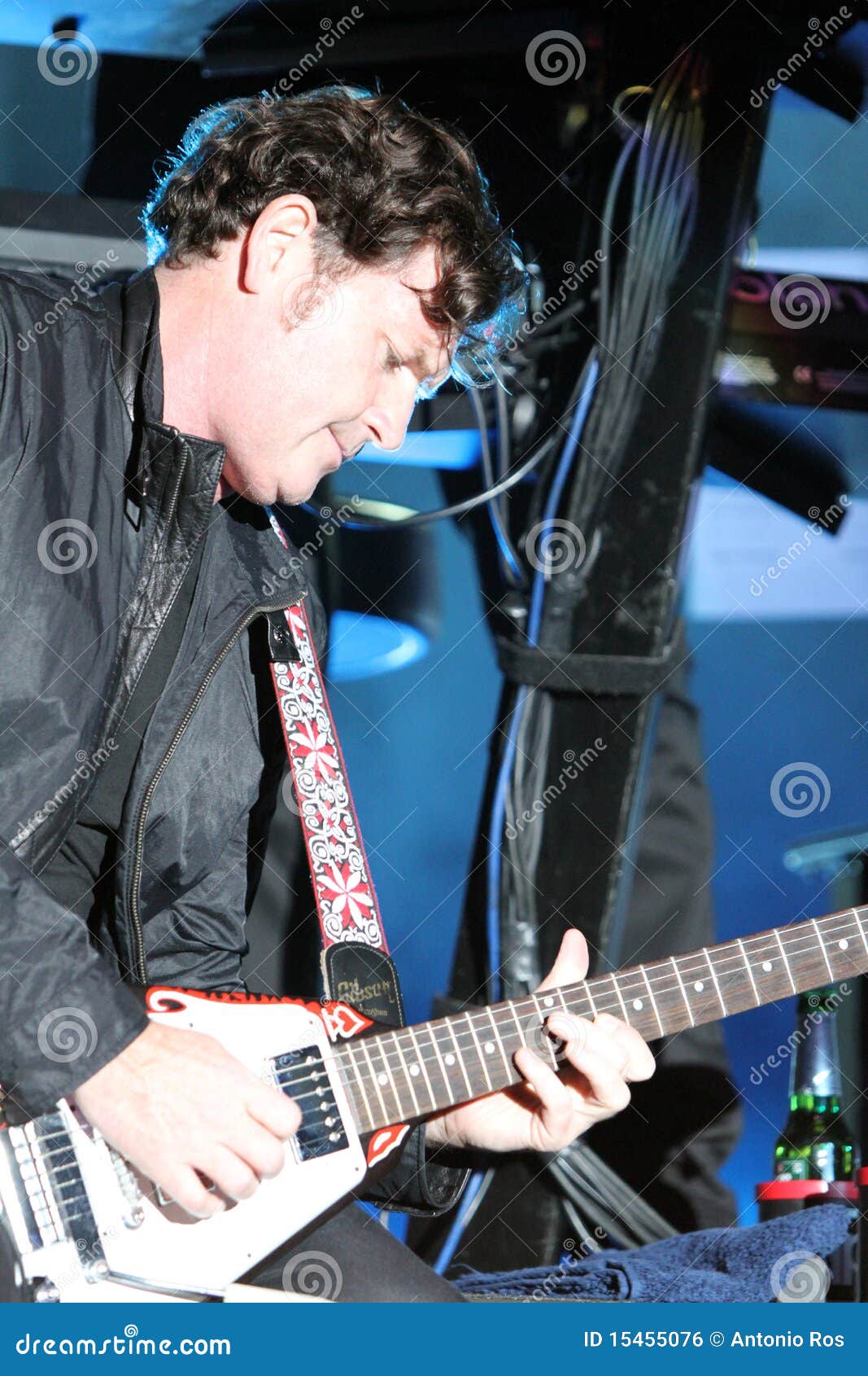 Charlie Burchill of Simple Minds, Live Concert Editorial Photo - Image ...
