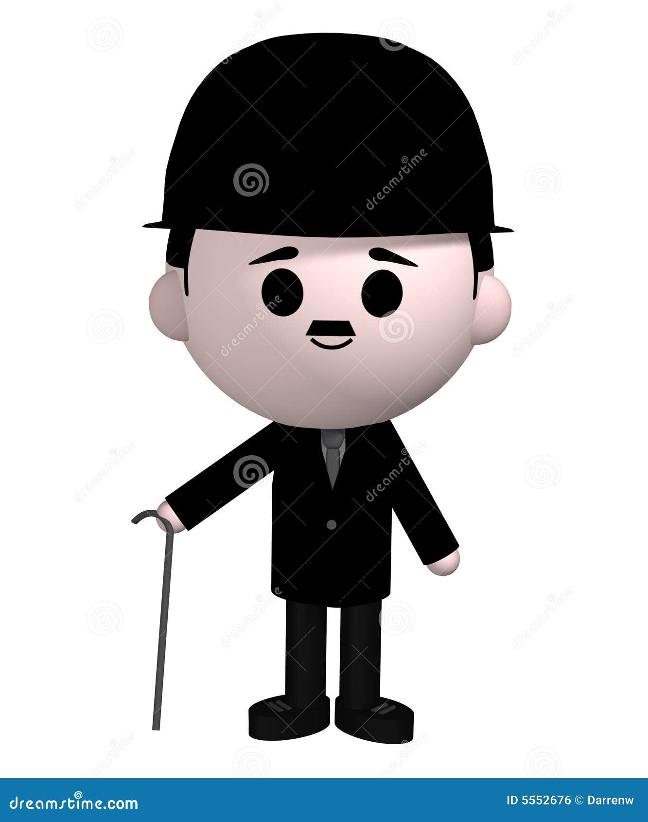 Charlie Chaplin Cartoon Illustration | CartoonDealer.com #119933906