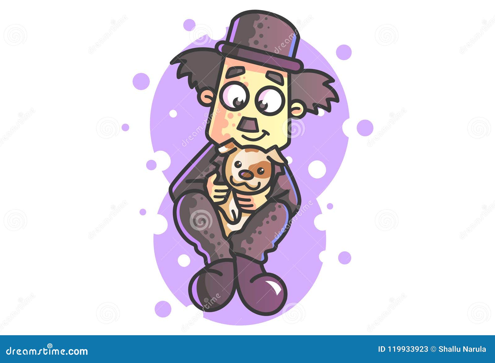 Charlie Chaplin Cartoon Illustration Redaktionelles Stockfoto ...