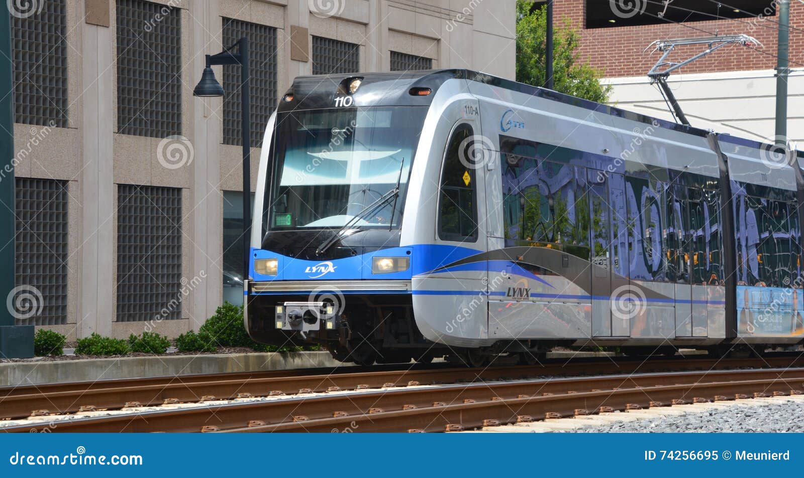 Charlotte Area Transit System Imagem Editorial - Imagem de charlotte ...