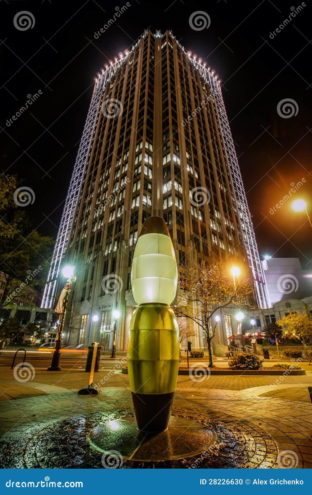 Charlotte north carolina stock photo. Image of landmark - 28226630