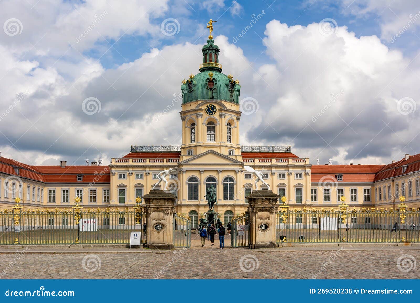 Charlottenburg Palace in Berlin, Germany Editorial Stock Photo - Image ...