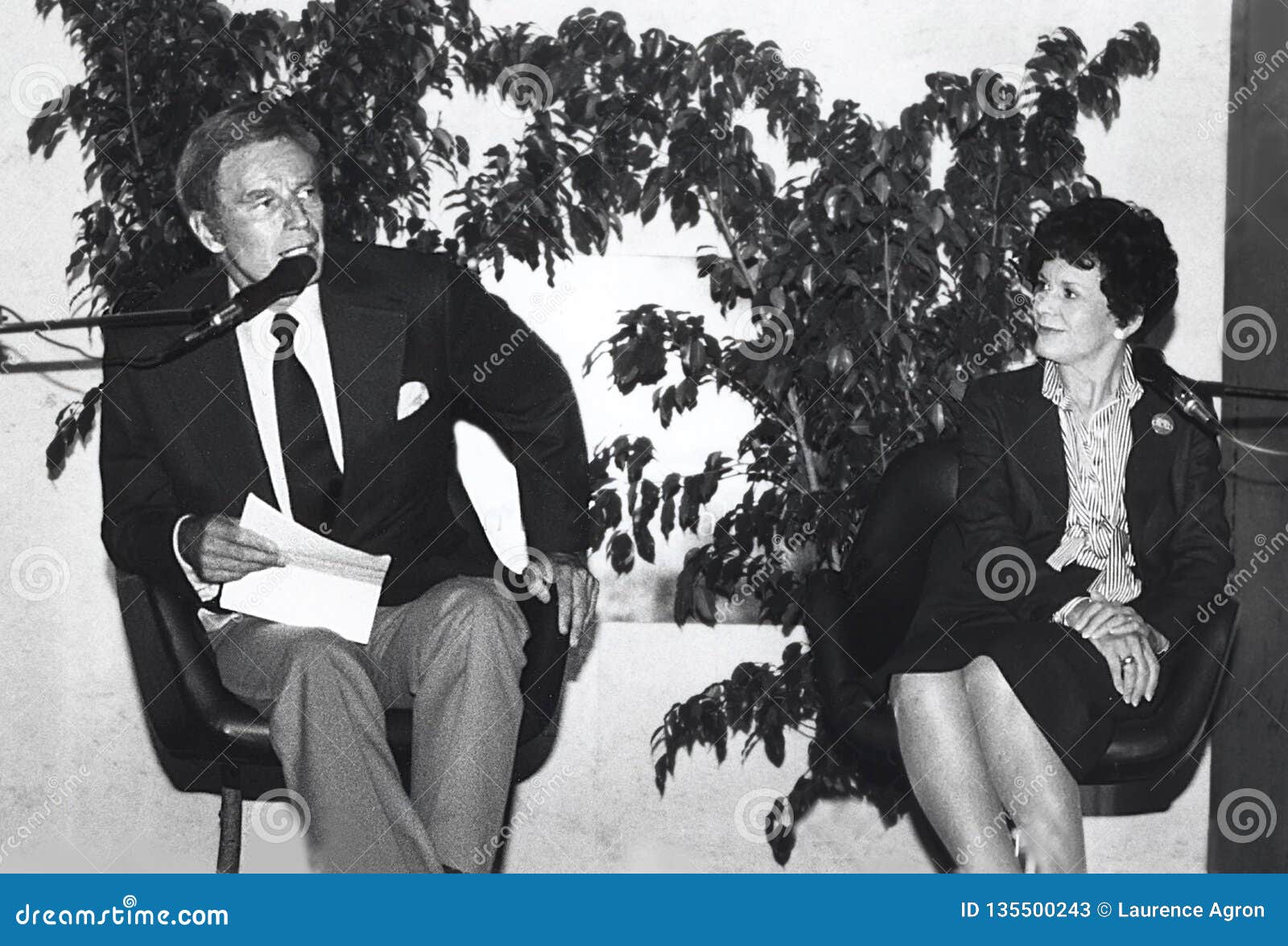 Charlton Heston E Lydia Clarke Heston Foto de Stock Editorial - Imagem ...