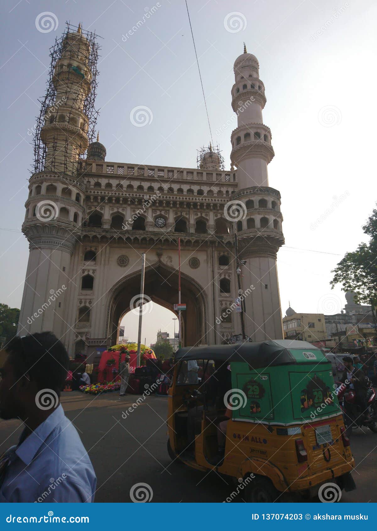 Charminar редакционное стоковое фото. изображение насчитывающей былинно ...
