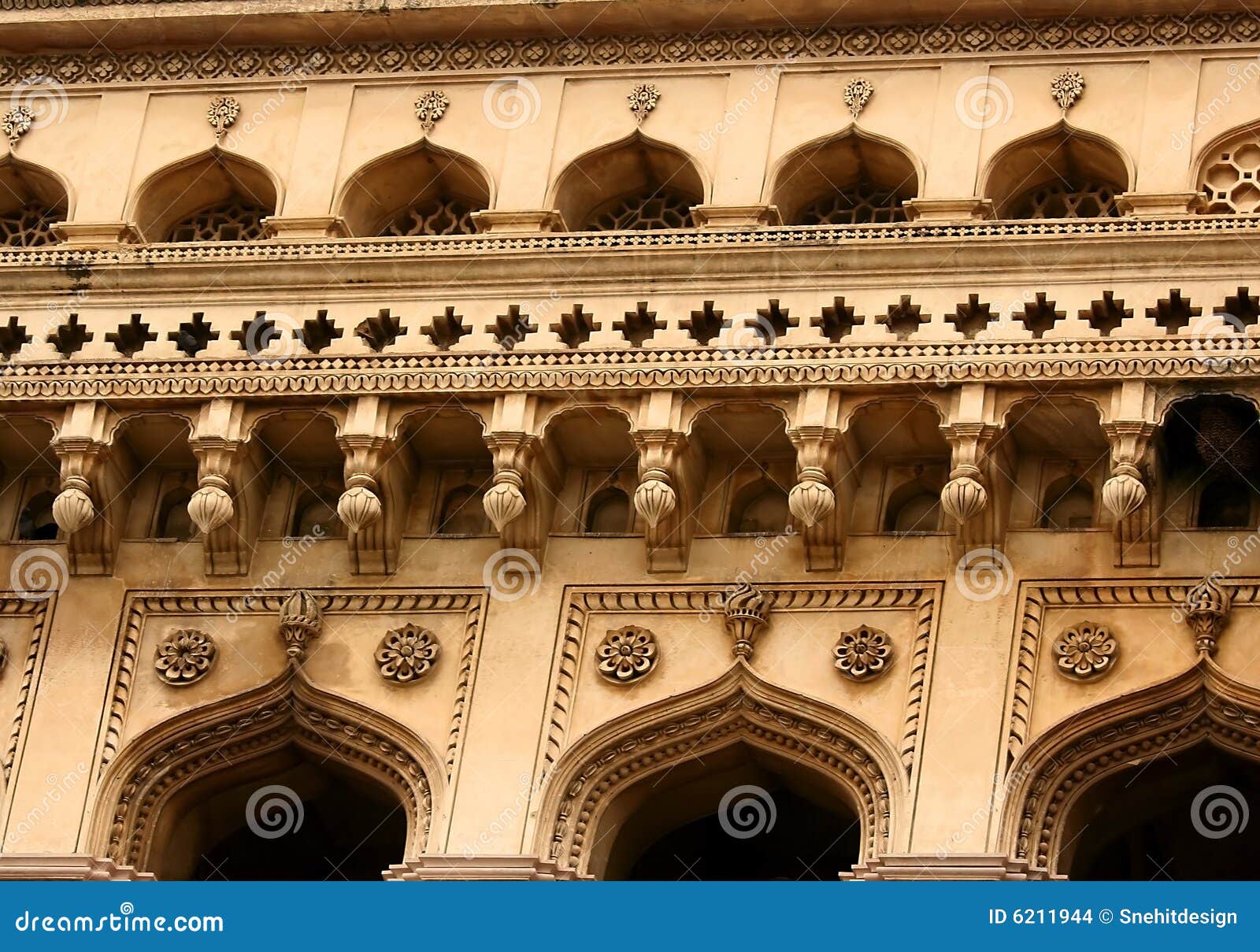 Charminar Architecture stock photo. Image of travel, minaret - 6211944