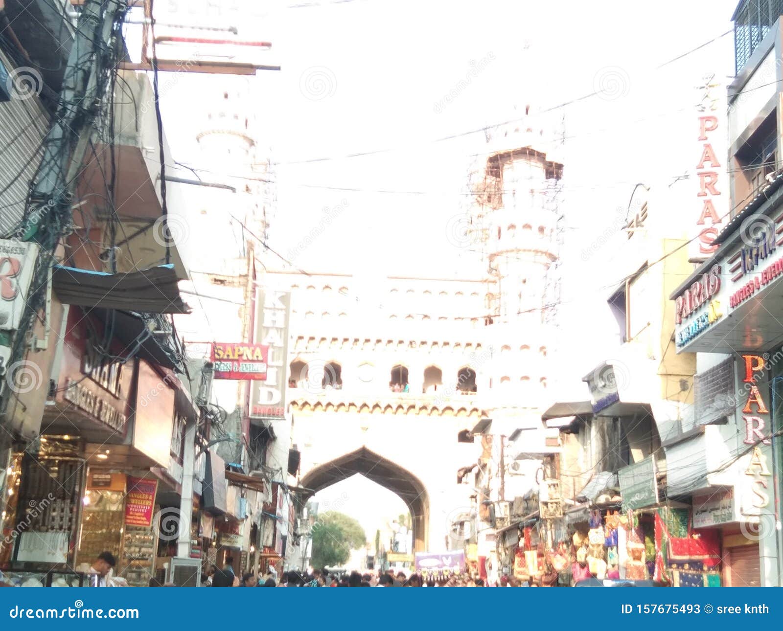 Charminar editorial stock photo. Image of biryaneys - 157675493