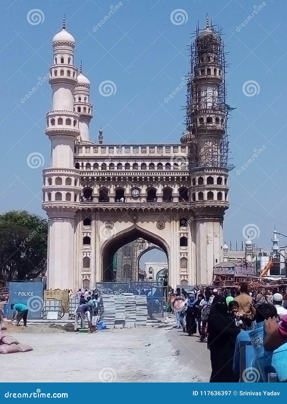 Charminar in Hyderabad editorial photography. Image of charminar ...