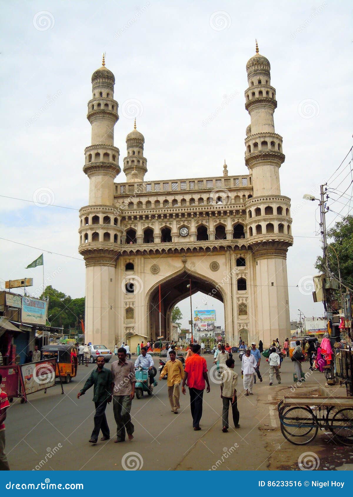 Charminar Mosque in Hyderabad Editorial Photo - Image of historical ...