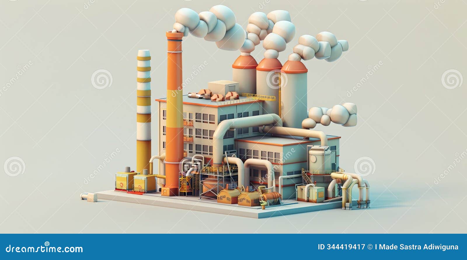 Charming Anime-style Solid Machine with Cute Smoke Stacks Icon AI Image ...