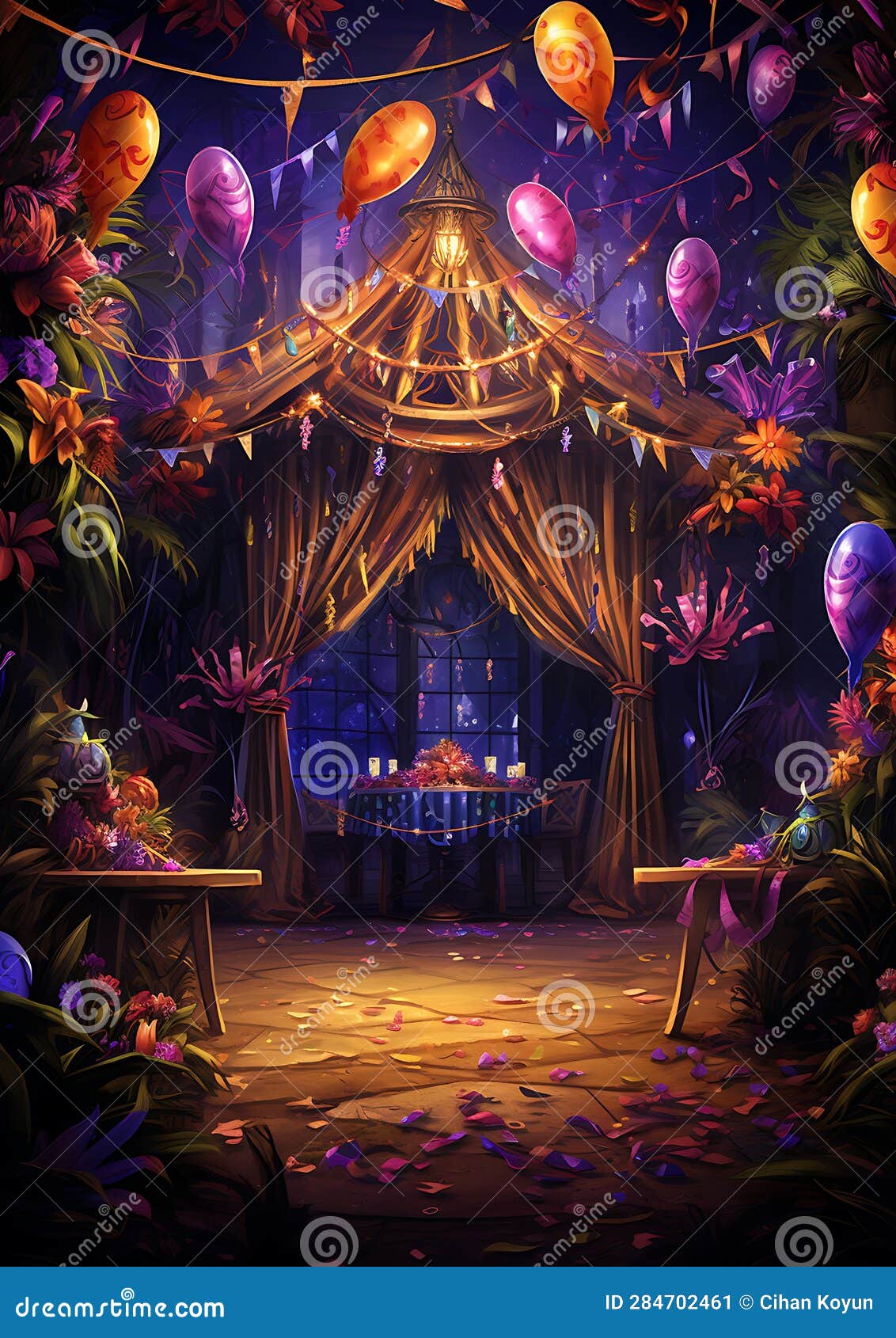 Charming Background Details Stock Illustration - Illustration of glow ...