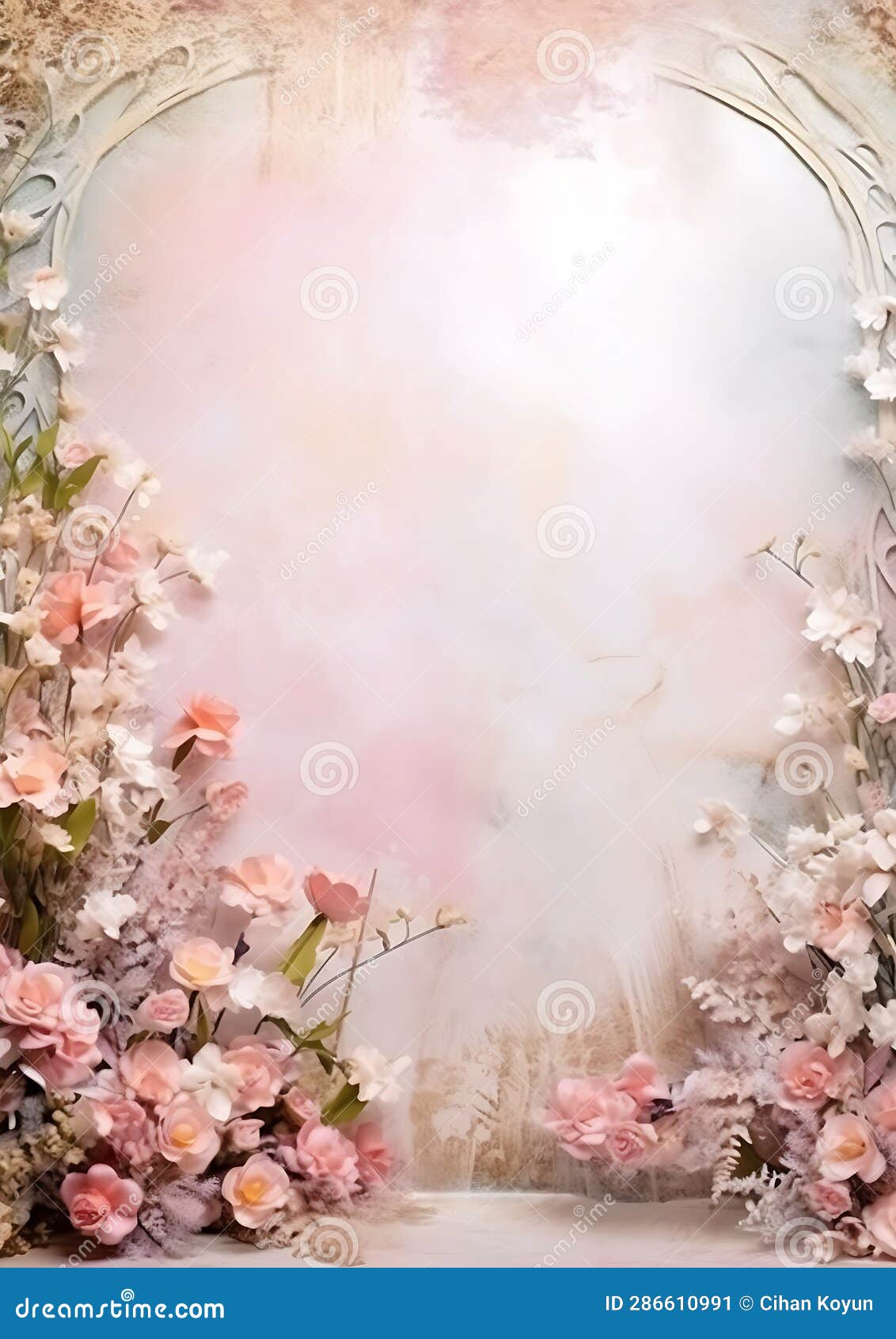 Charming Background Elements Stock Illustration - Illustration of ...