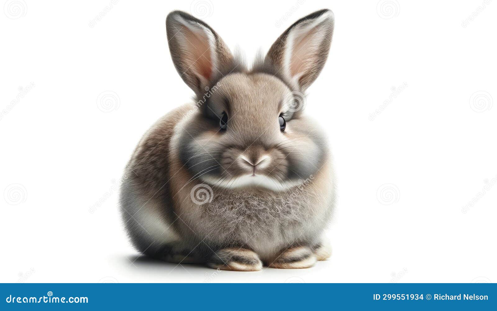 A Brown Rabbit With Large Teeth And A Long Moustache Resembling A Toy ...