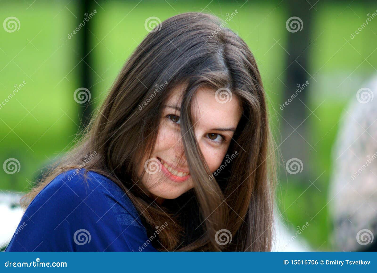 Charming cutie stock photo. Image of elegant, long, portrait - 15016706