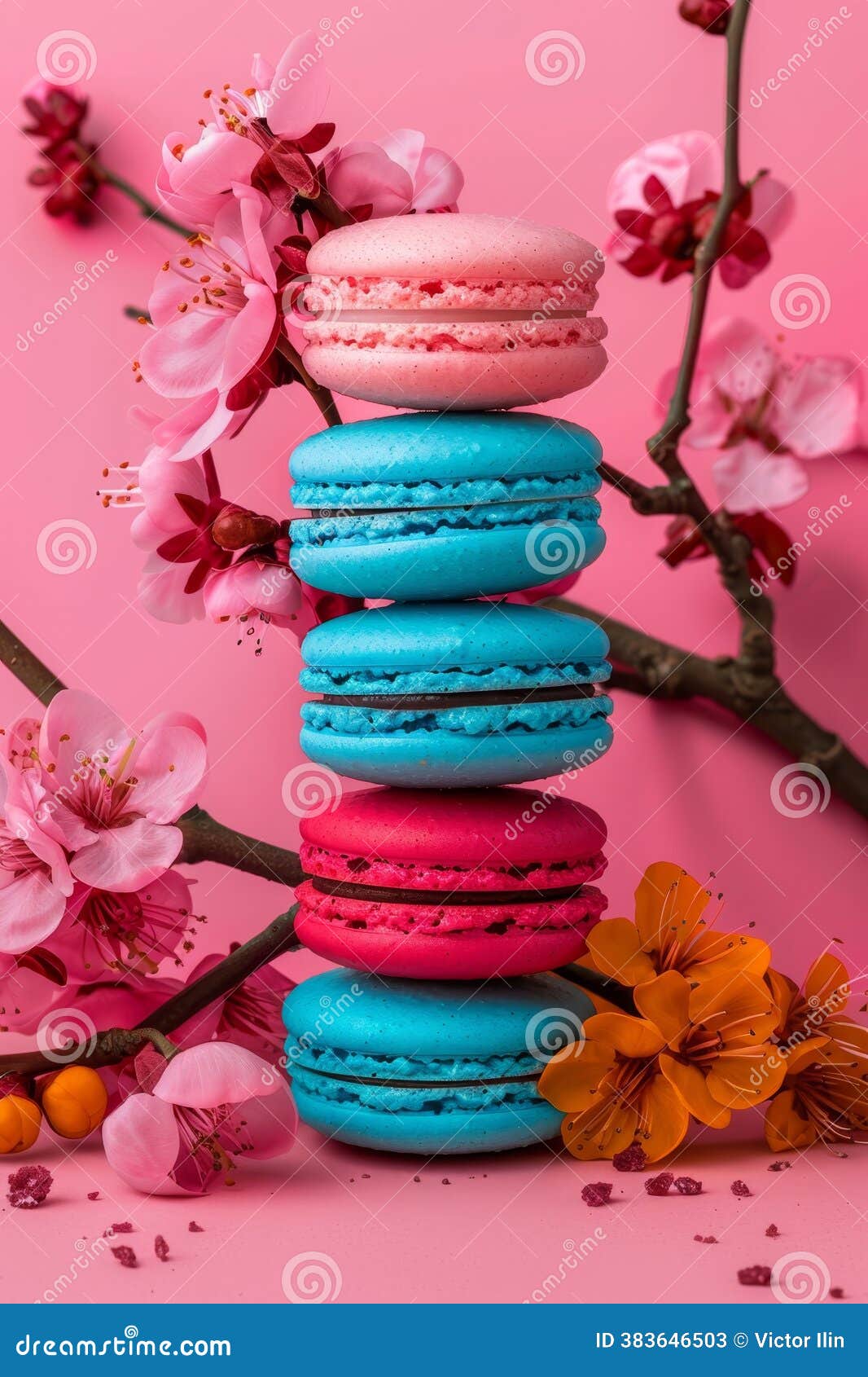 A Charming Display Of Colorful Roses Arranged In A Rustic Japanese Zen ...