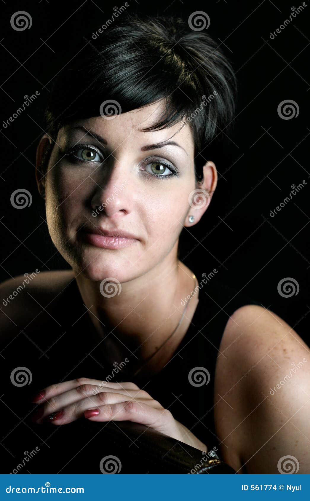 Charming eyes 3. stock photo. Image of sensual, eyes, makeup - 561774