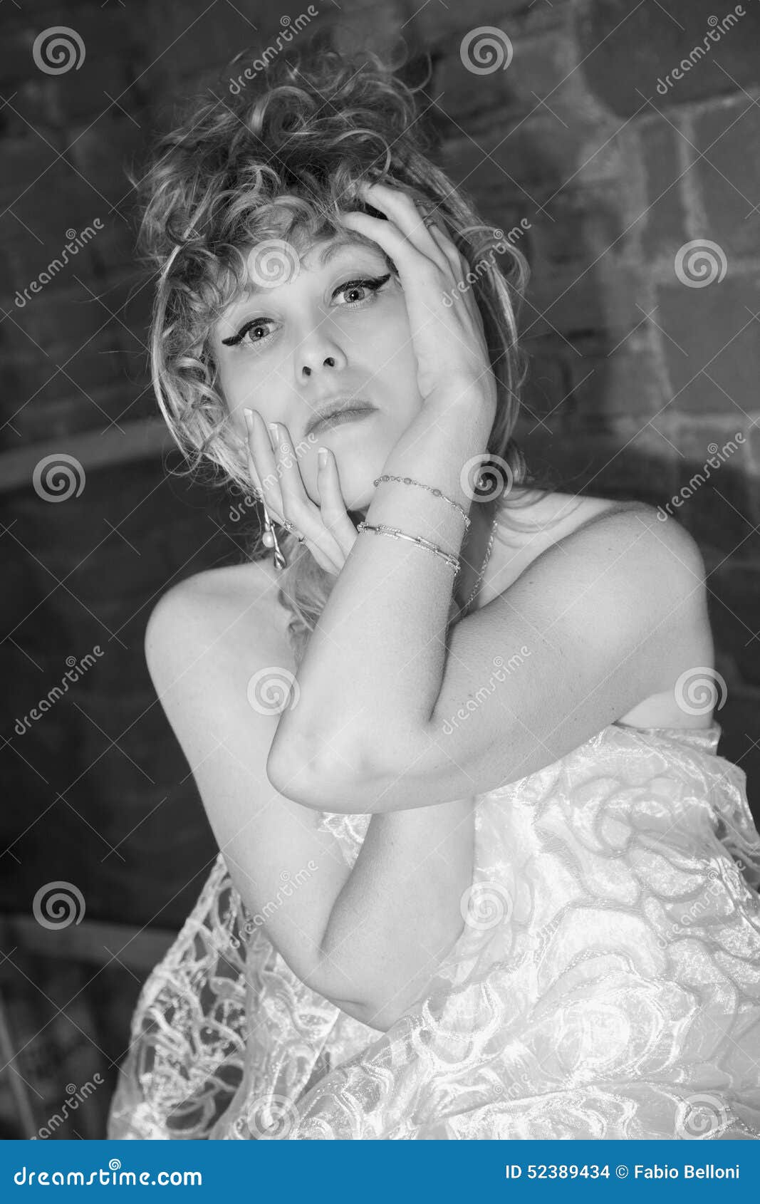 Charming Eyes stock photo. Image of charm, elegance, closeup - 52389434