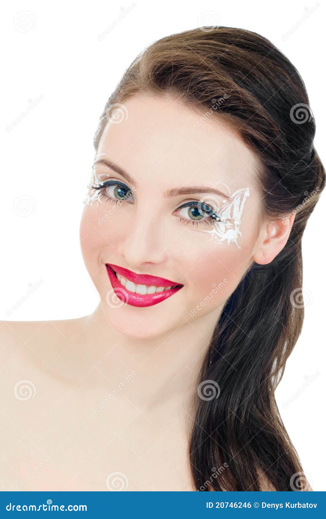 Charming face stock photo. Image of gorgeous, hair, style - 20746246