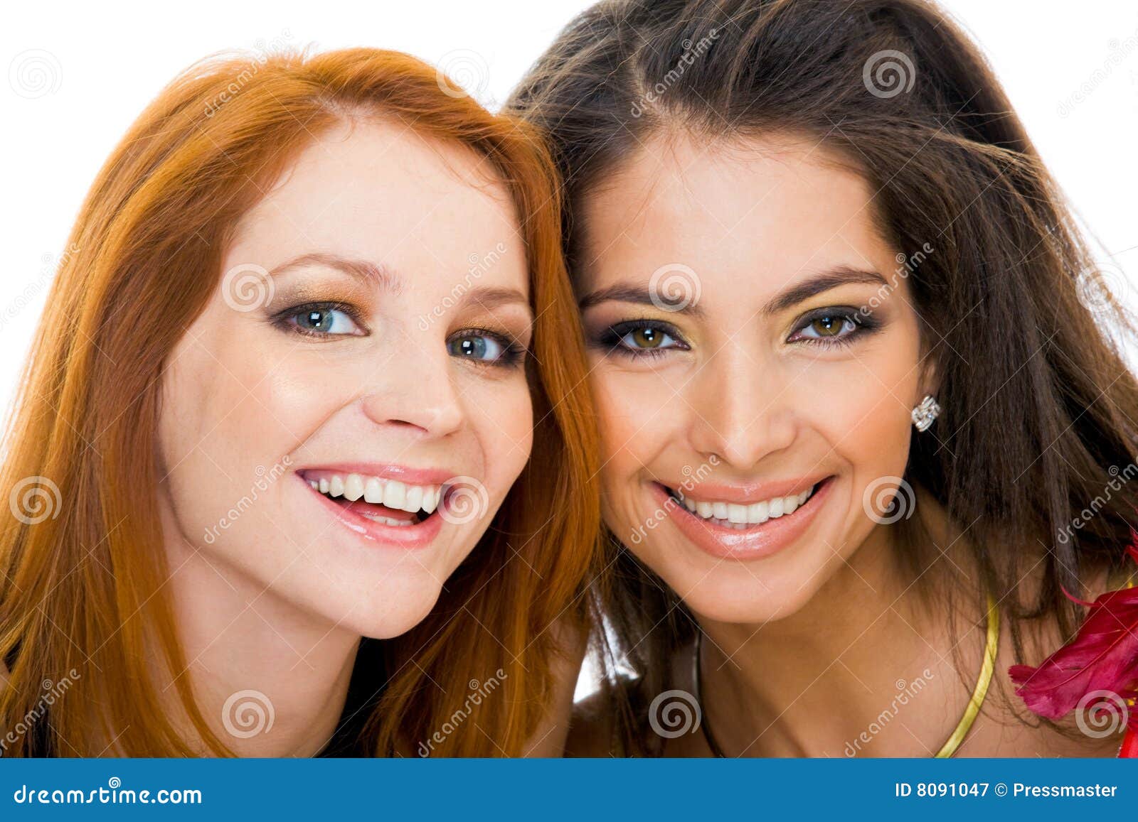 Charming friends stock image. Image of elegance, healthy - 8091047