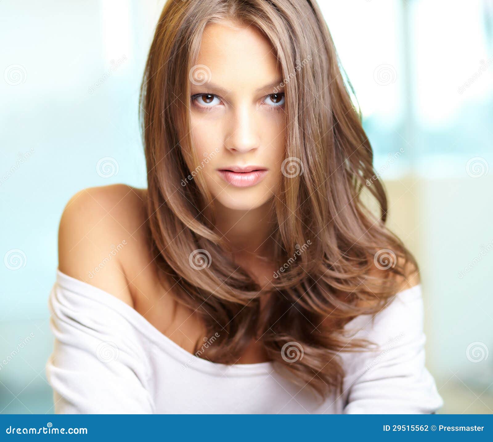 Charming girl stock photo. Image of feminine, lady, face - 29515562
