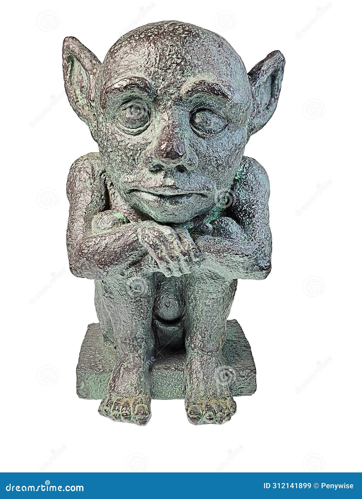 Charming Garden Imp stock image. Image of decoration - 312141899