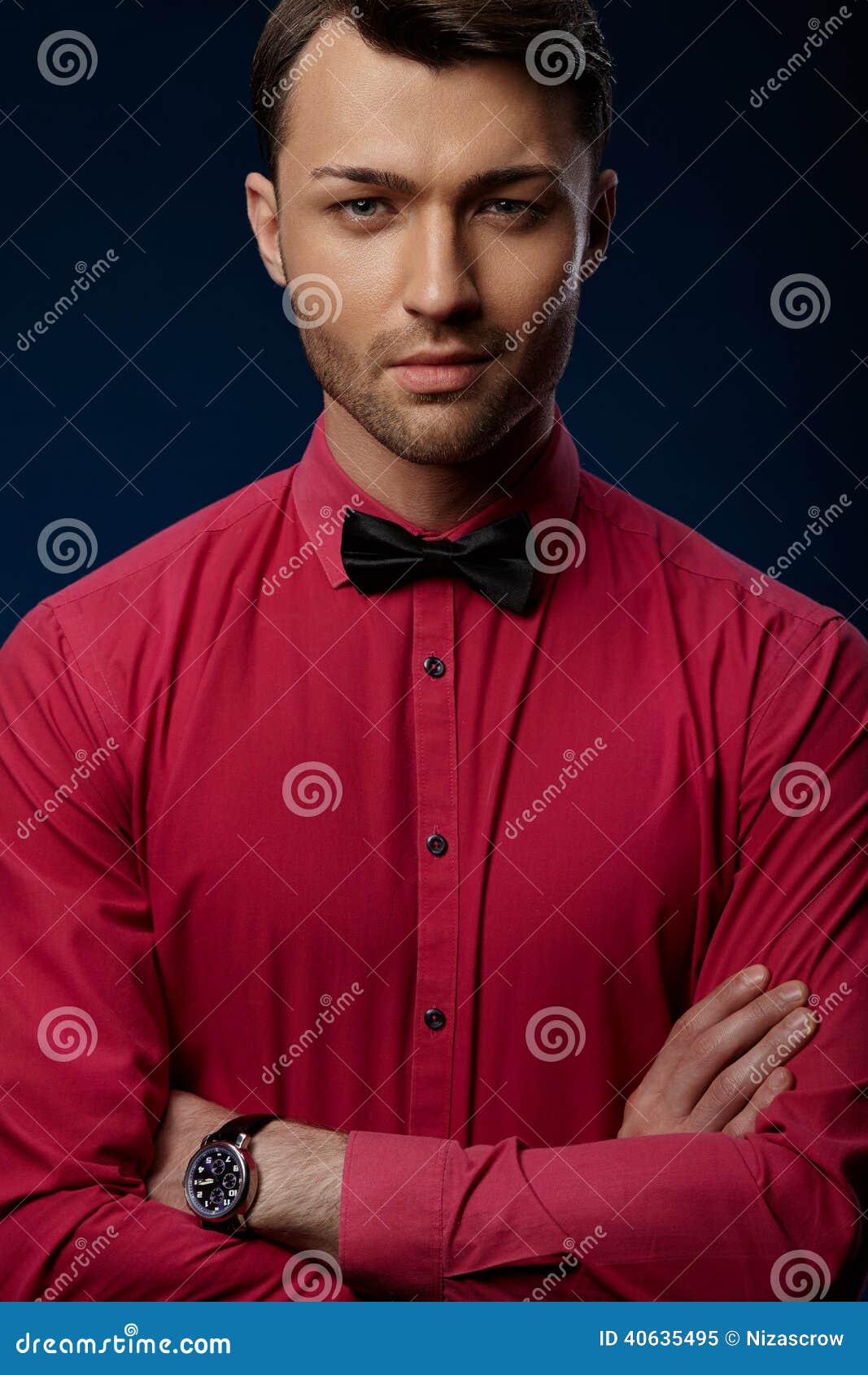 Charming and Handsome Man Close Up Stock Image - Image of modern ...