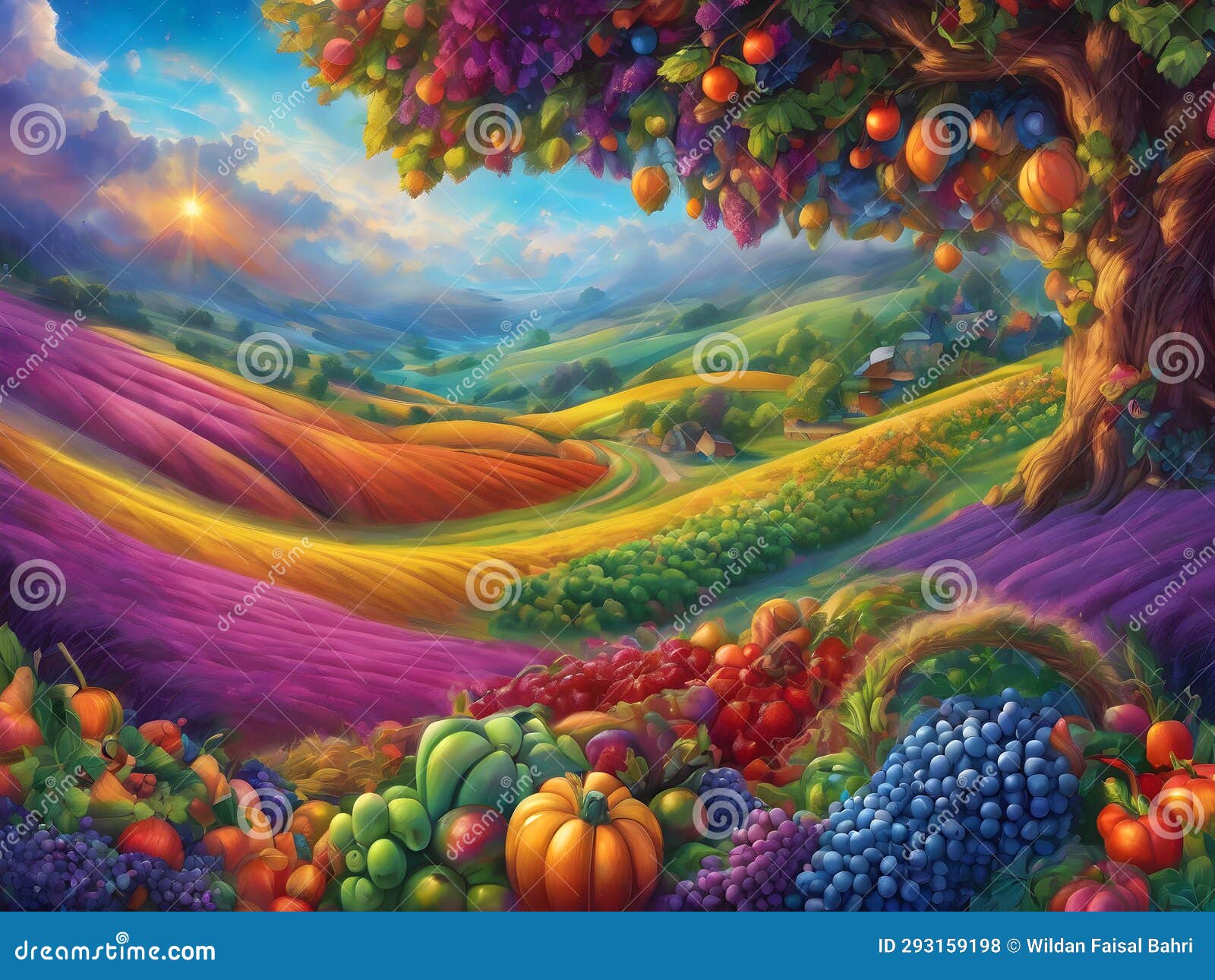 Charming Illustrations Depicting Cornucopia Celebrations are Filled ...