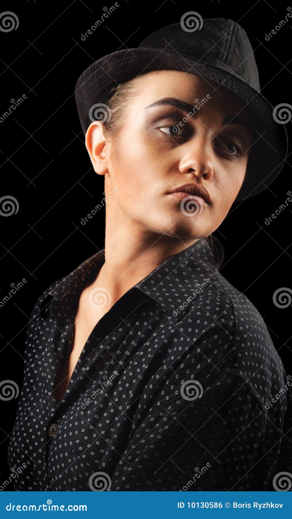 Charming Lady stock photo. Image of attractive, look - 10130586