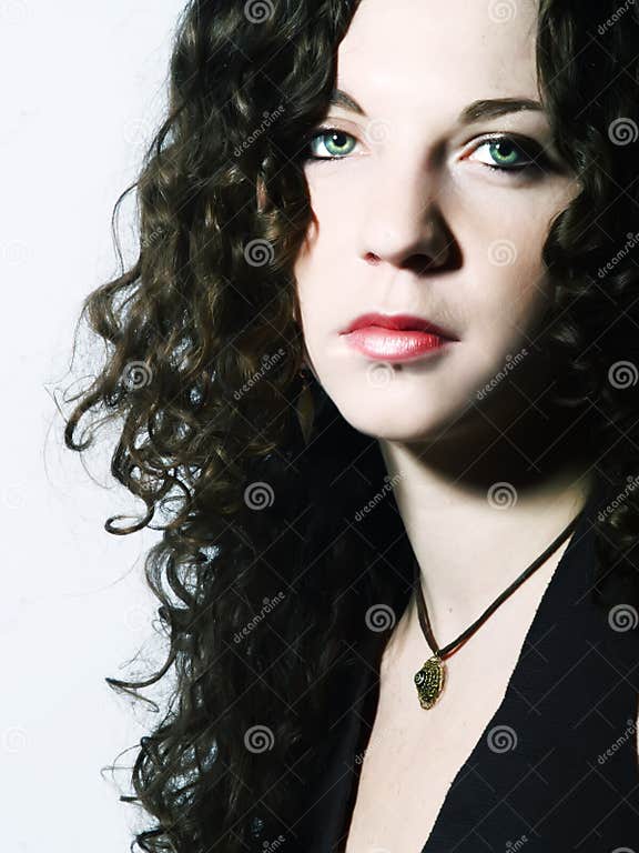 Charming lady stock image. Image of adult, charming, charismatic - 5001793