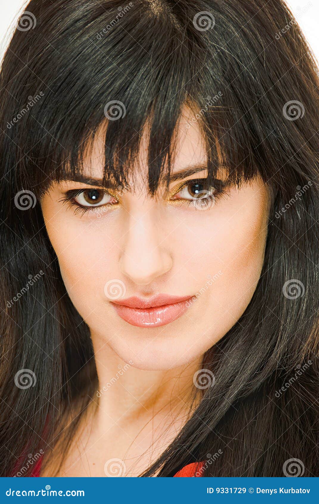 Charming look stock image. Image of close, passion, model - 9331729