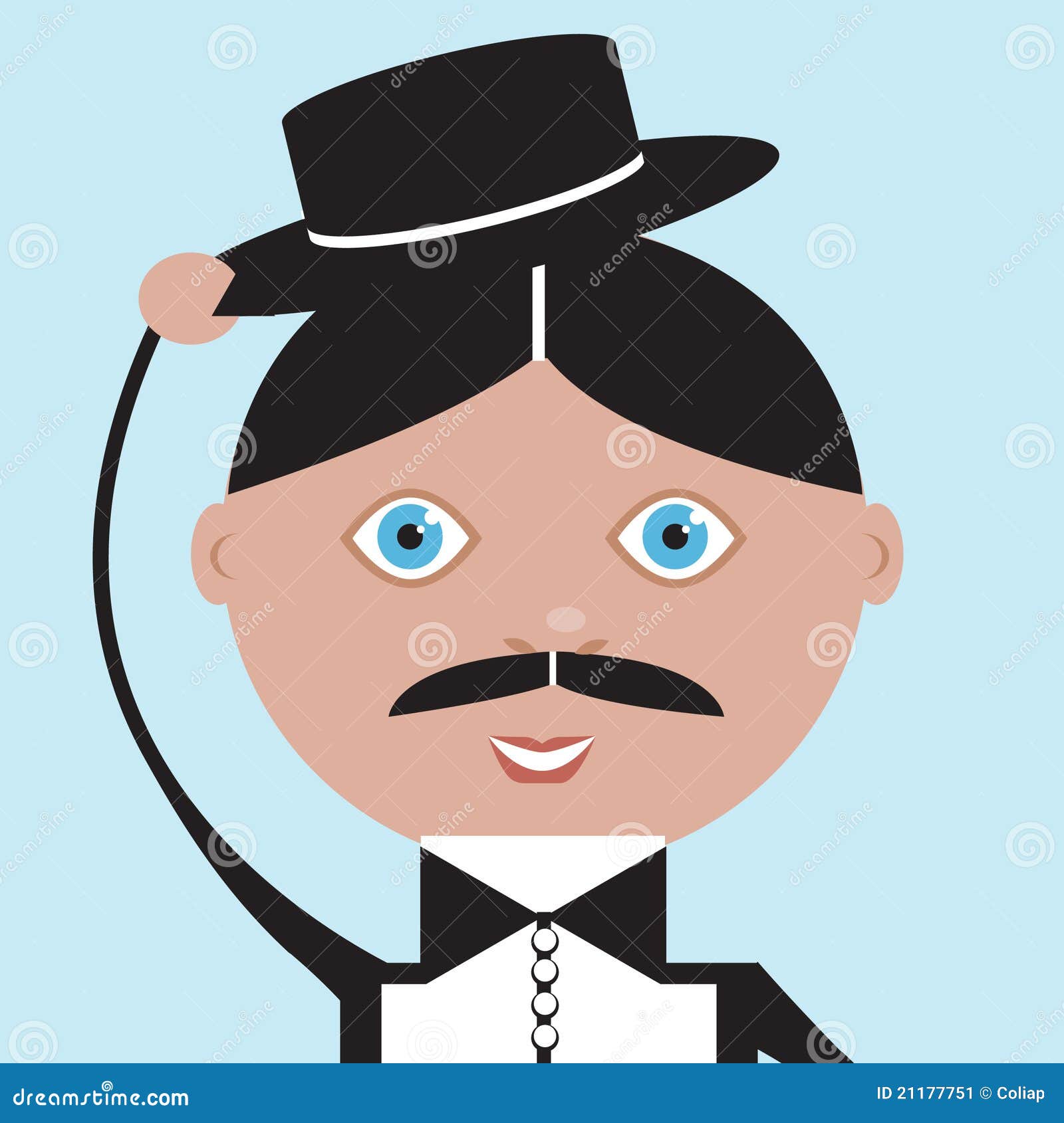 Charming man stock vector. Illustration of building, suit - 21177751