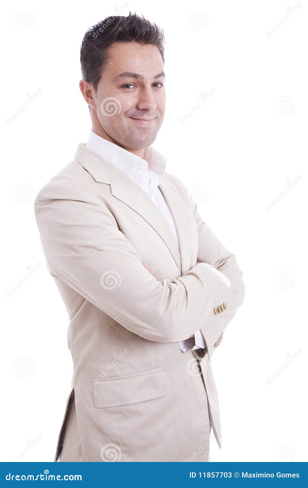 Charming man smiling stock image. Image of adult, corporate - 11857703