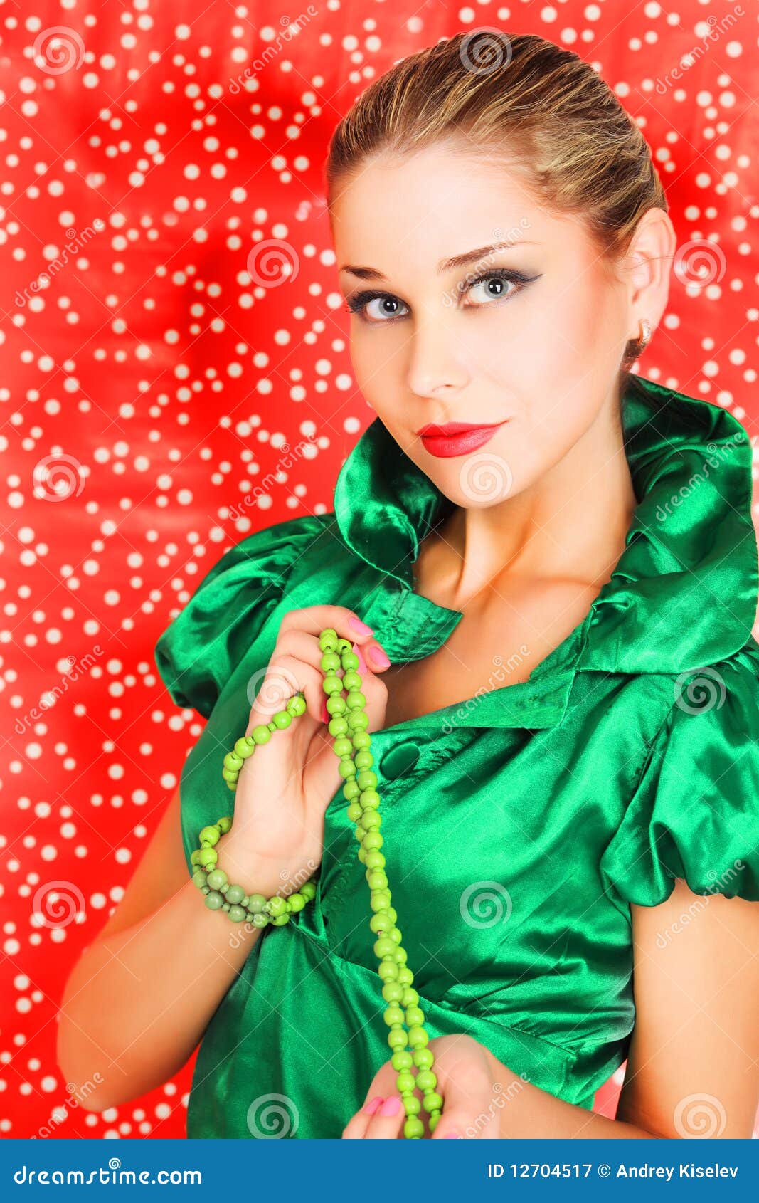 Charming model stock image. Image of glamour, flirt, attractive - 12704517