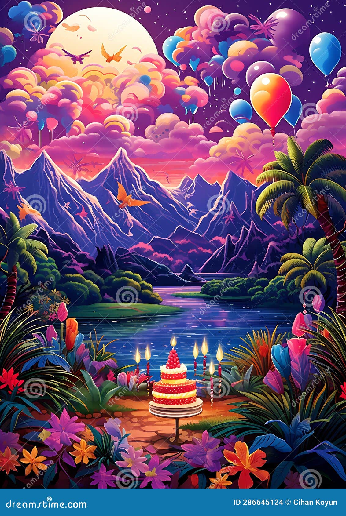 Charming party graphics stock illustration. Illustration of party ...