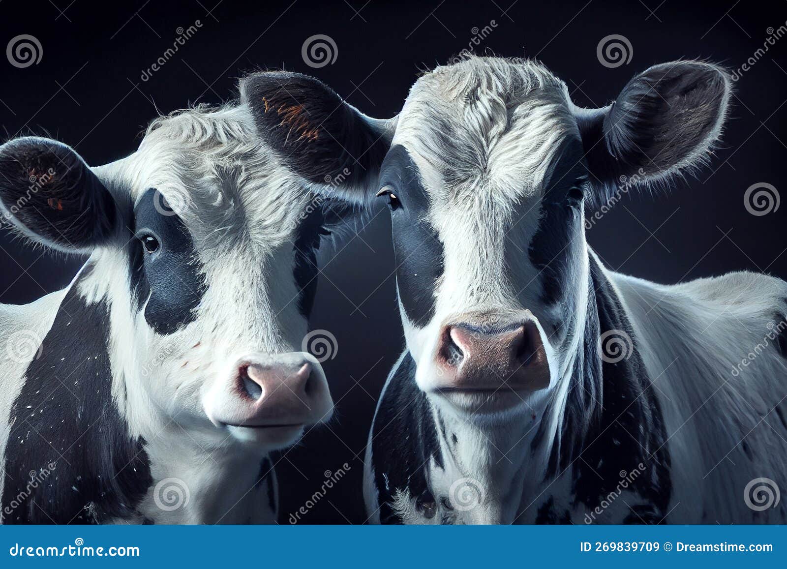 A Charming and Rustic Illustration of a Cow, Depicting Its Distinctive ...