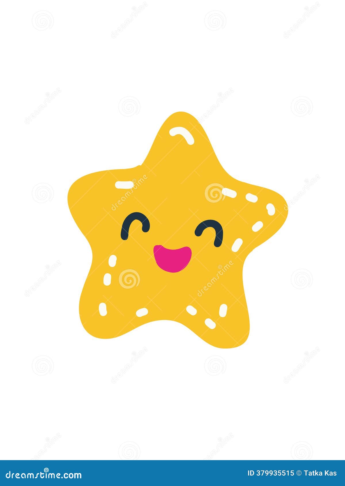 Smiling Star Emoji Character Stock Illustration | CartoonDealer.com ...