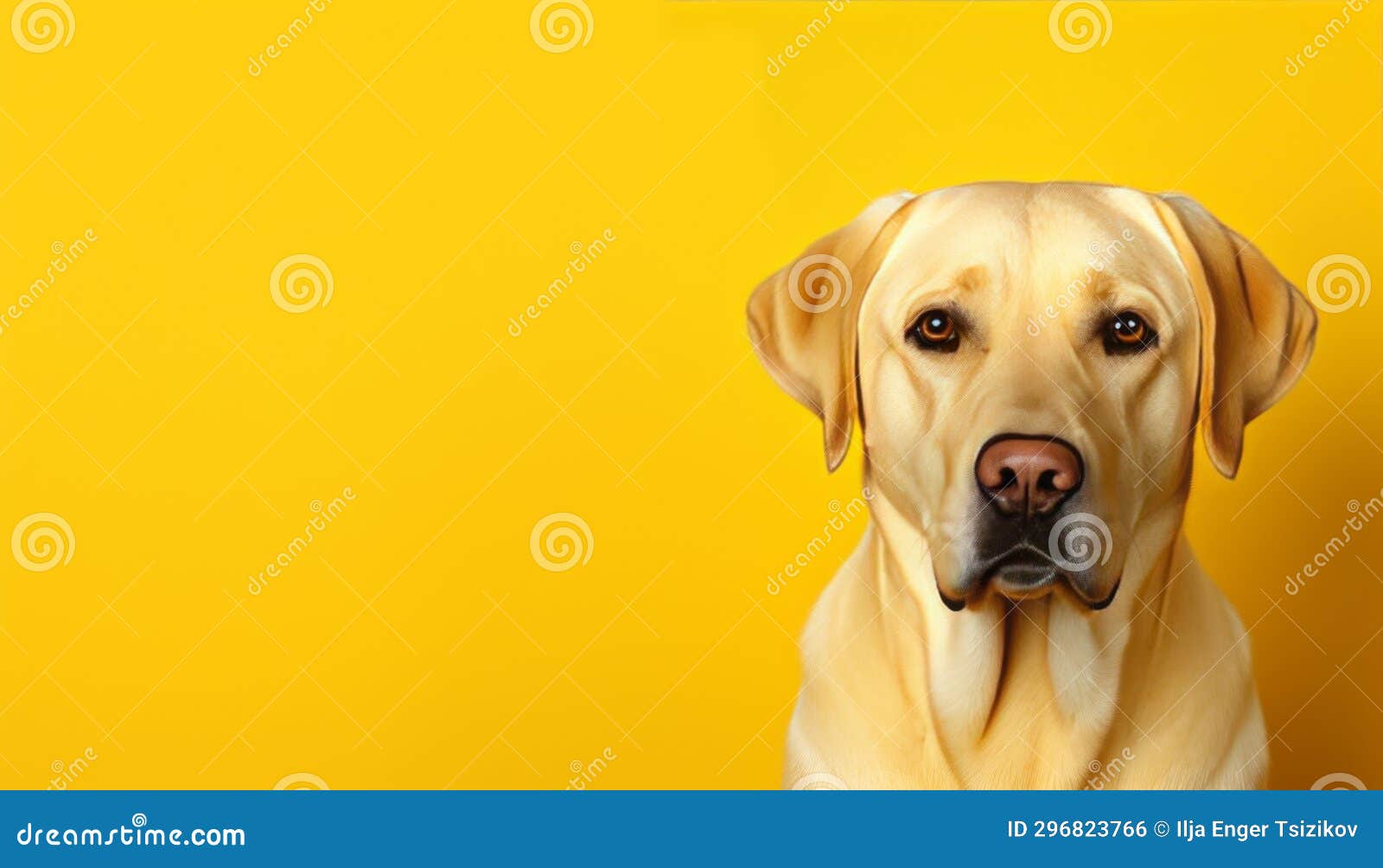 Irresistibly Cute Studio Portrait Of An Adorable Dog On An Isolated ...