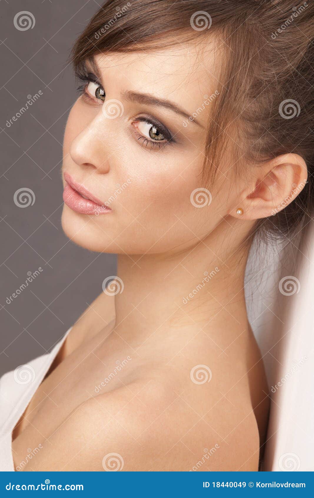 Charming Well-groomed Woman Stock Image - Image of close, attractive ...