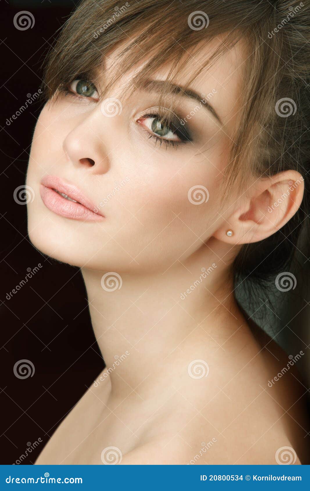 Charming Well-groomed Woman Stock Photo - Image of caucasian, purity ...