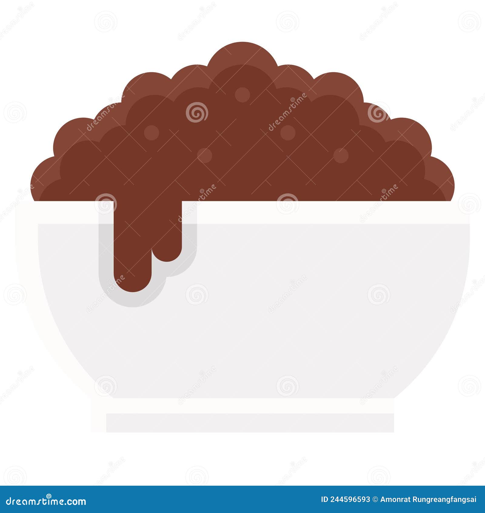 Charoset Icon, Passover Related Vector Illustration Stock Vector ...