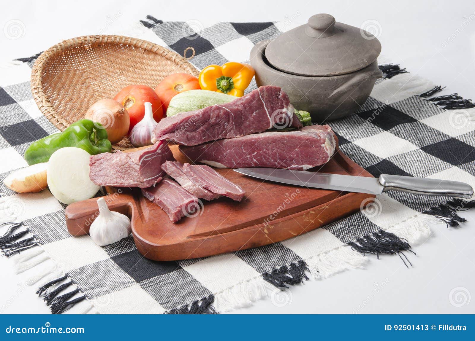 Charque stock image. Image of table, apound, jerked, brasileira - 92501413