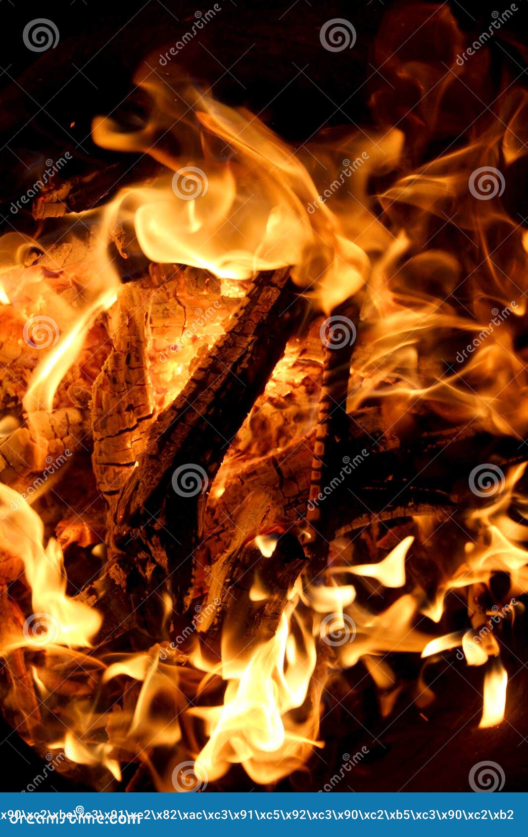 Charred and fire seven stock photo. Image of fire, smoulder - 127818080