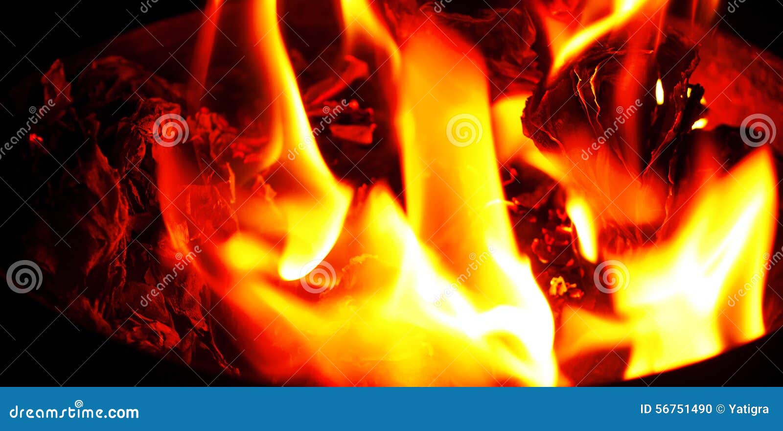 Charred Paper in a Container Stock Photo - Image of burn, campfire ...