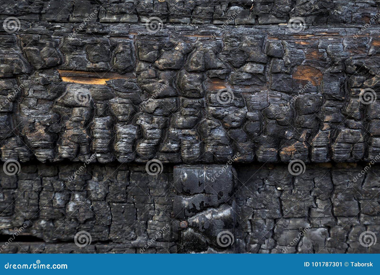 Charred Wall As a Background Stock Image - Image of burnt, wall: 101787301
