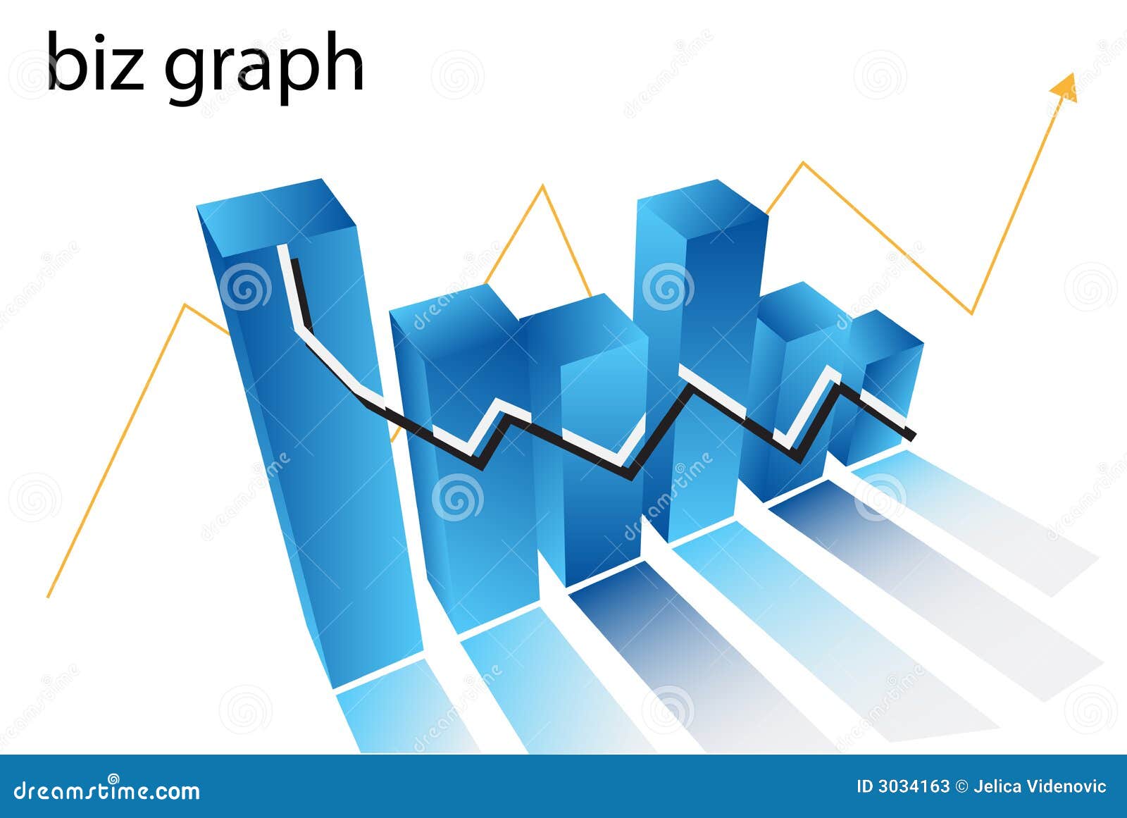 Chart stock illustration. Illustration of gain, chart - 3034163