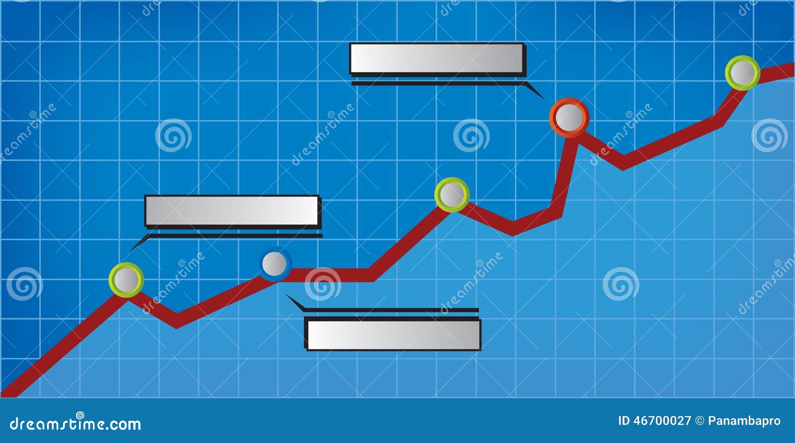 Chart stock vector. Illustration of infochart, abstract - 46700027