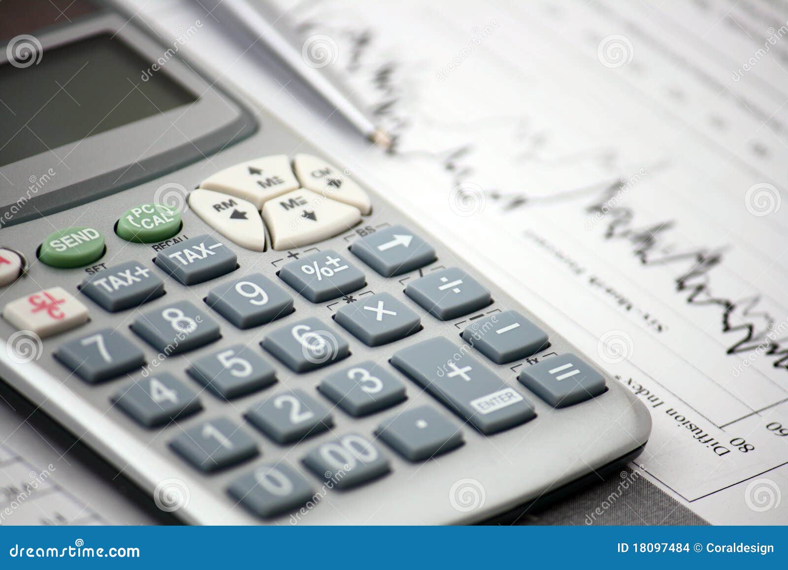 Chart analysis stock photo. Image of keys, account, business - 18097484