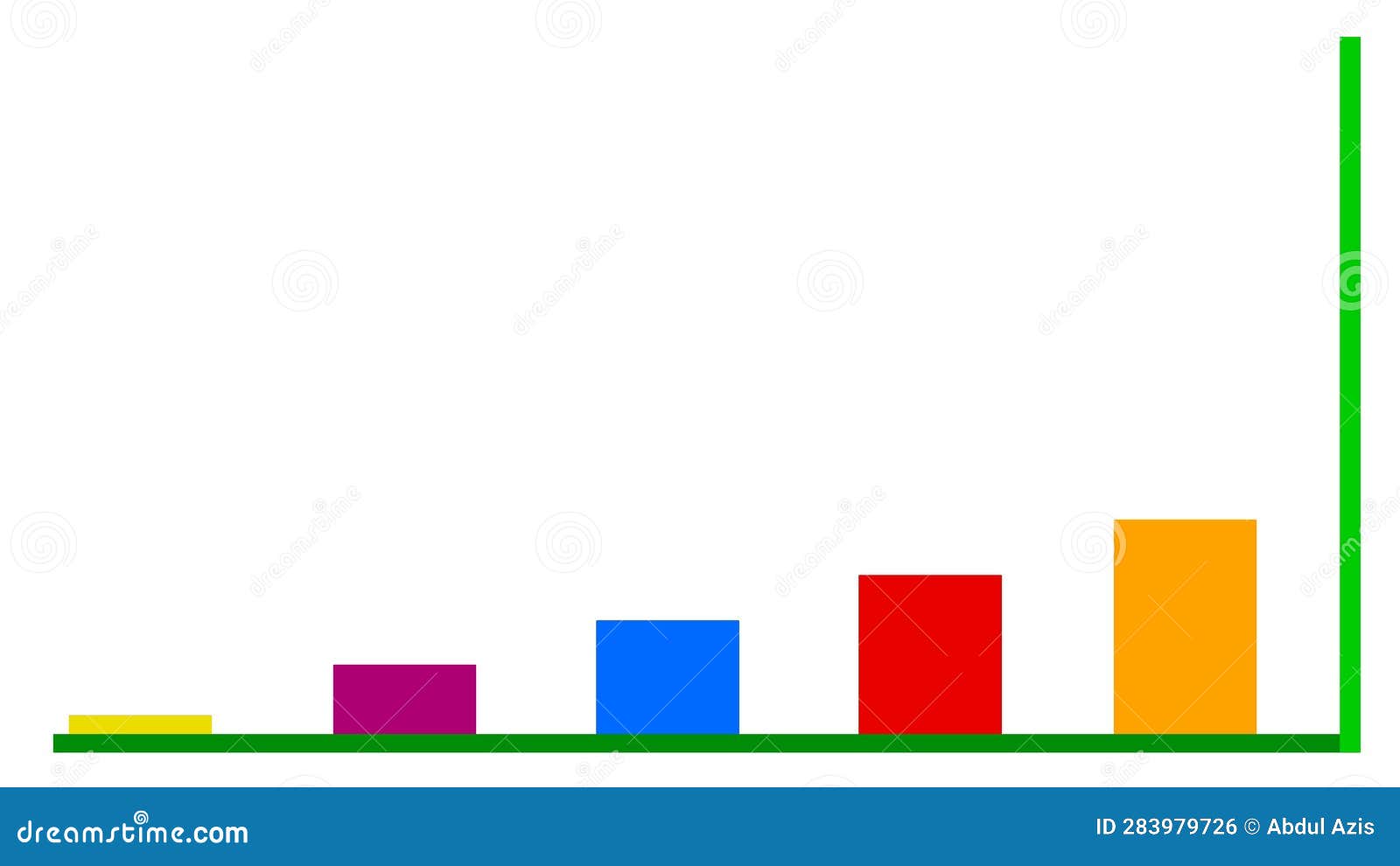 Chart Animation on Different Color. Animated Colorful Chart Stock ...